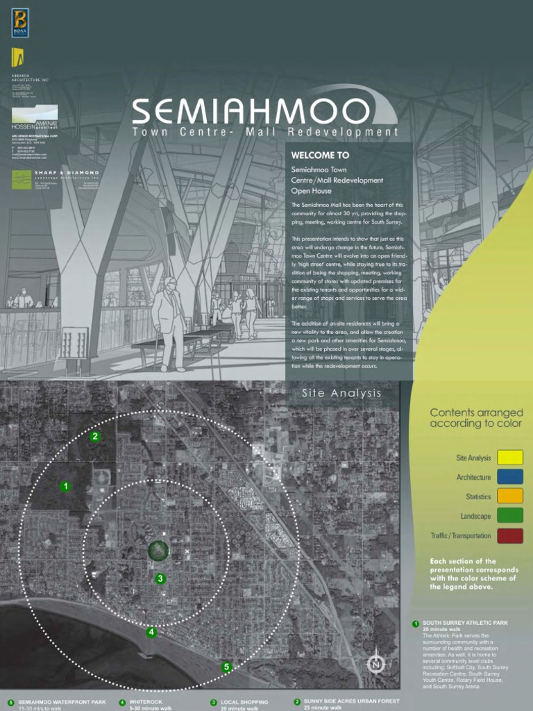 Semiahmoo Town Centre Redevelopment | PDF | Street | Shopping Mall