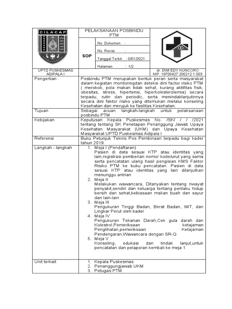 Sop Penulisan CPPT Terintegrasi | PDF | Pengembangan Diri | Kesehatan Holistik