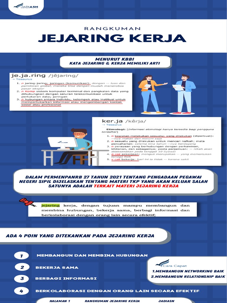 TKP - Jejaring Kerja | PDF
