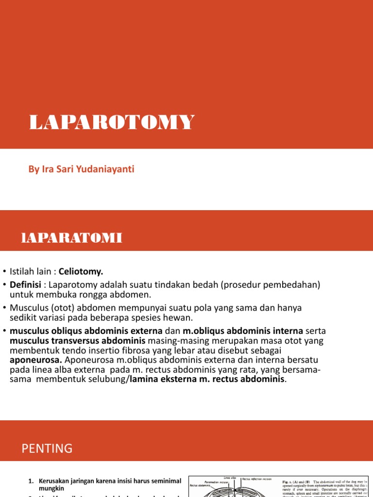 LAPAROTOMY | PDF