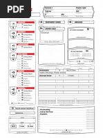 Daggerheart PDF Character Sheet | PDF | Role Playing Video Games | Role Playing Games