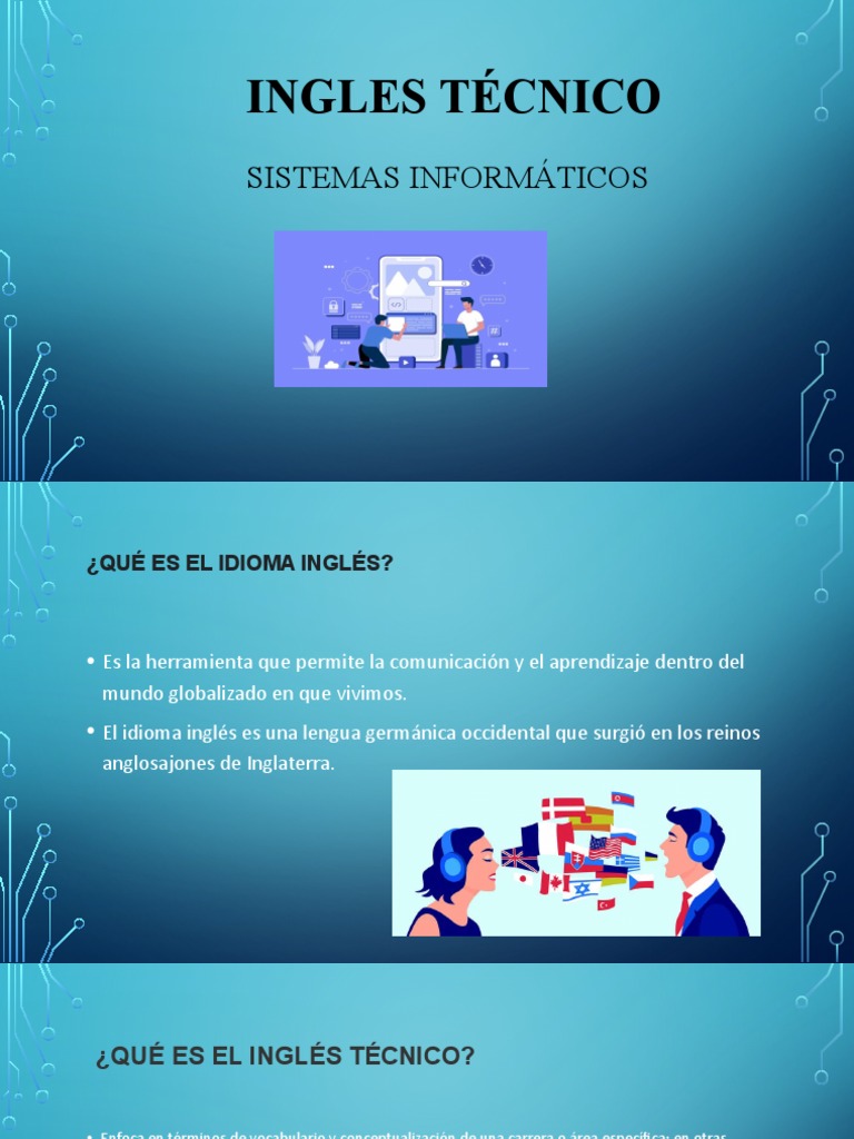 Inglés Técnico | PDF
