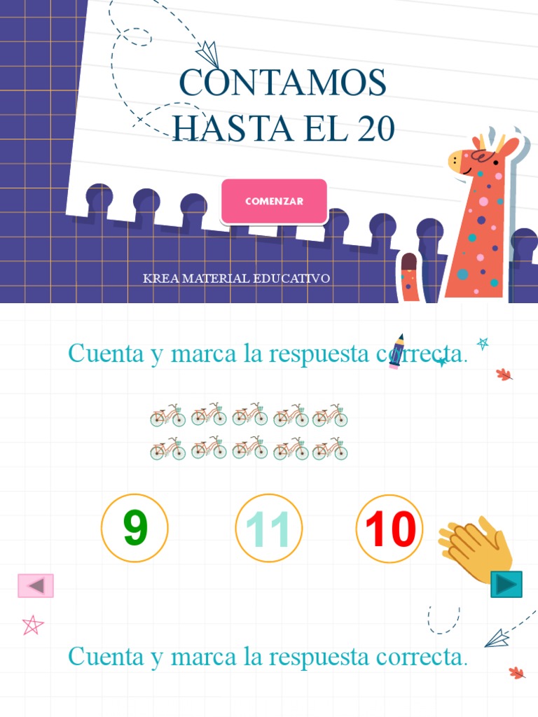 Conteo Hasta El 20 | PDF | Finanzas y administración del dinero ...