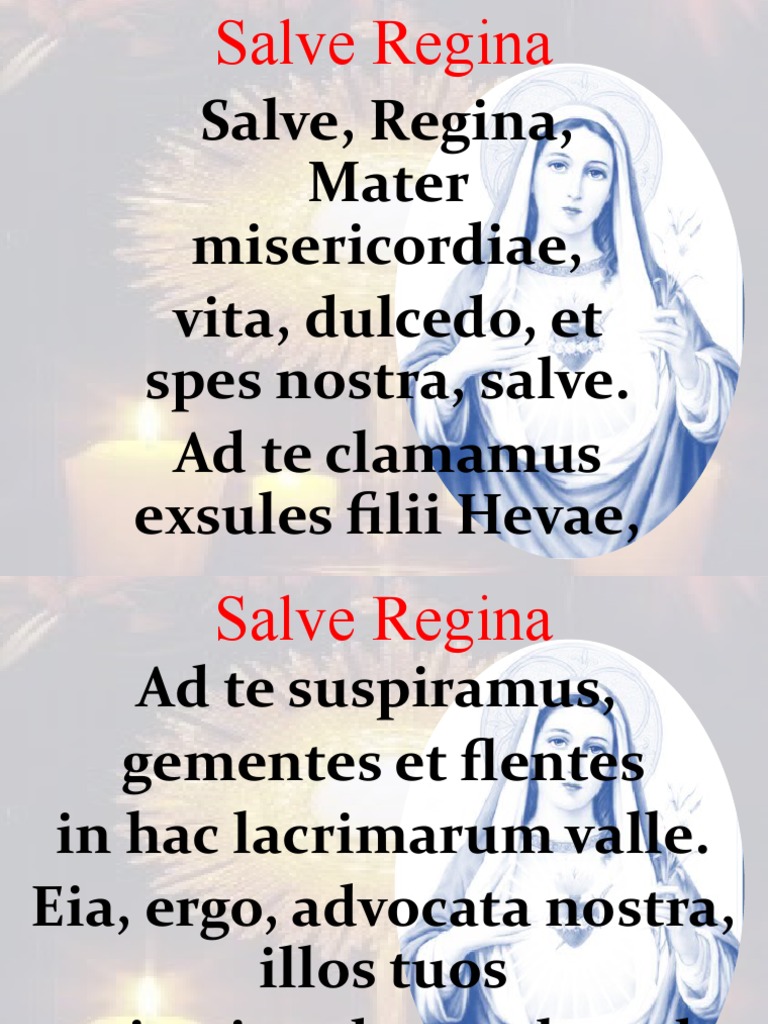 Salve Regina | PDF