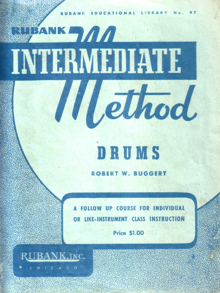 8 Rubank Intermediate Method For Drums | PDF