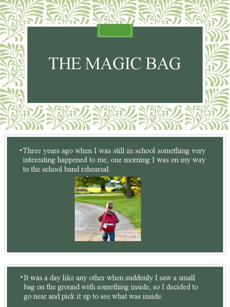 The Magic Bag | PDF