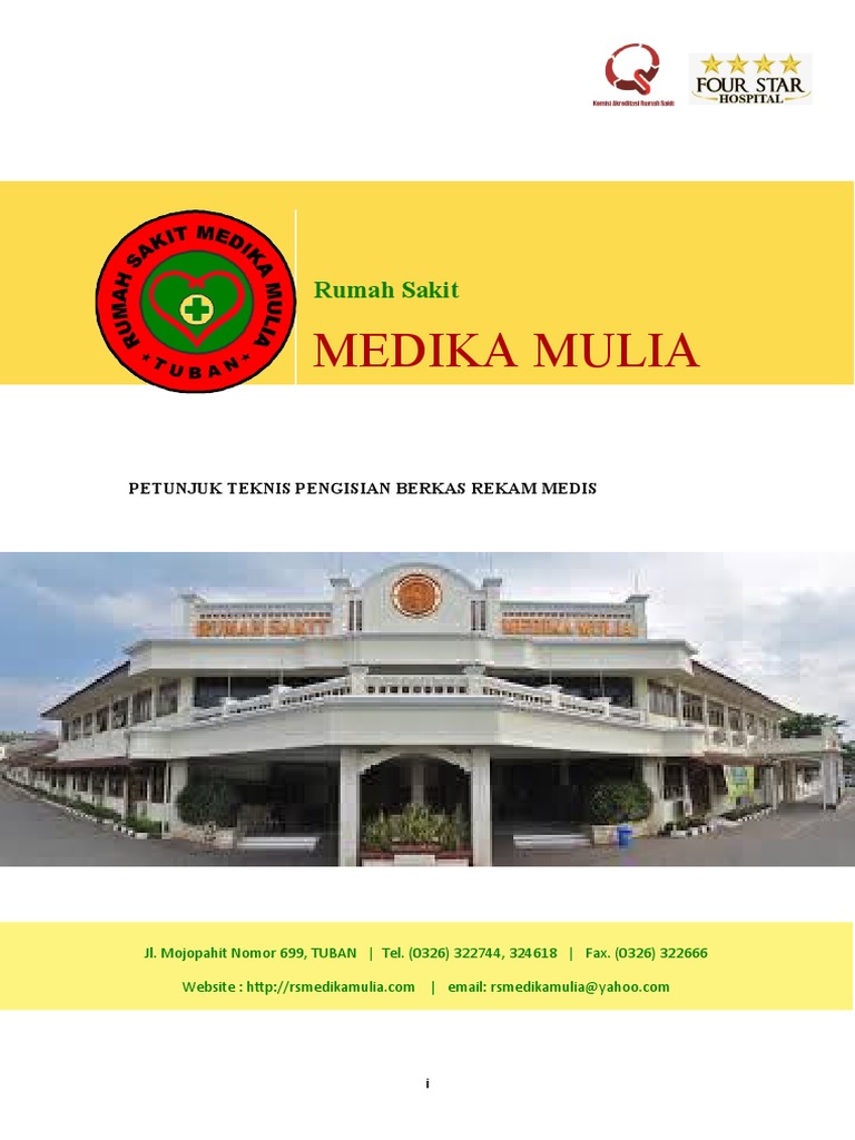 Petunjuk Rekam Medik RS Medika Mulia | PDF