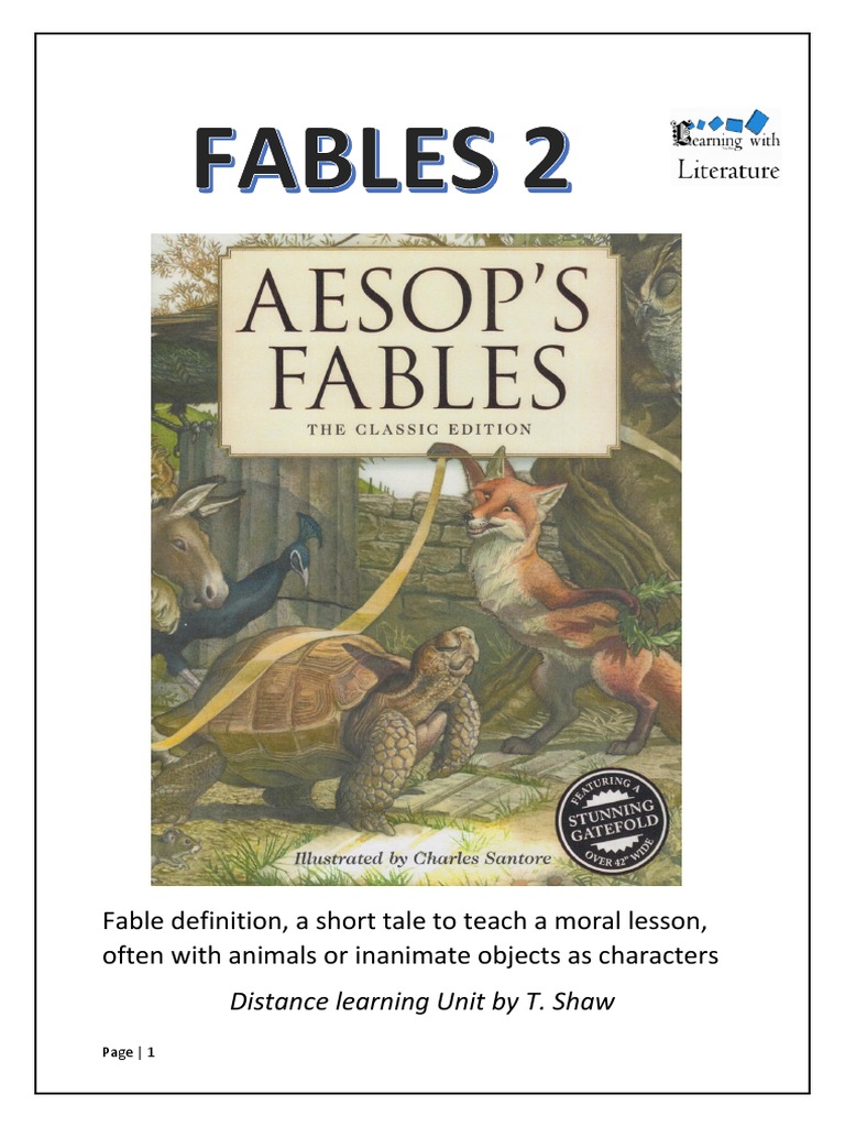 Fables 2 | PDF | Aesop | Fable