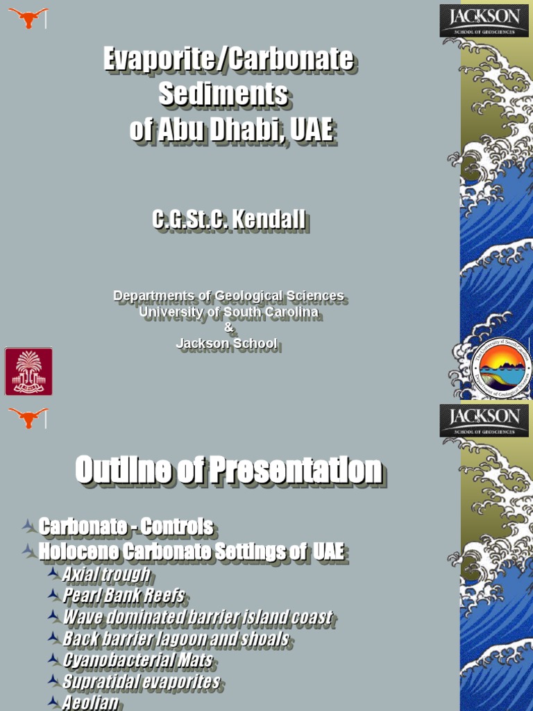 Evaporite/Carbonate Sediments of Abu Dhabi, UAE | PDF | Sedimentary ...