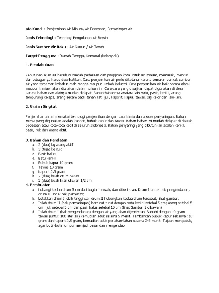 Contoh Isi Karya Ilmiah | PDF