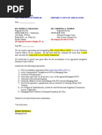 PCO Appointment and Letter of Request | PDF