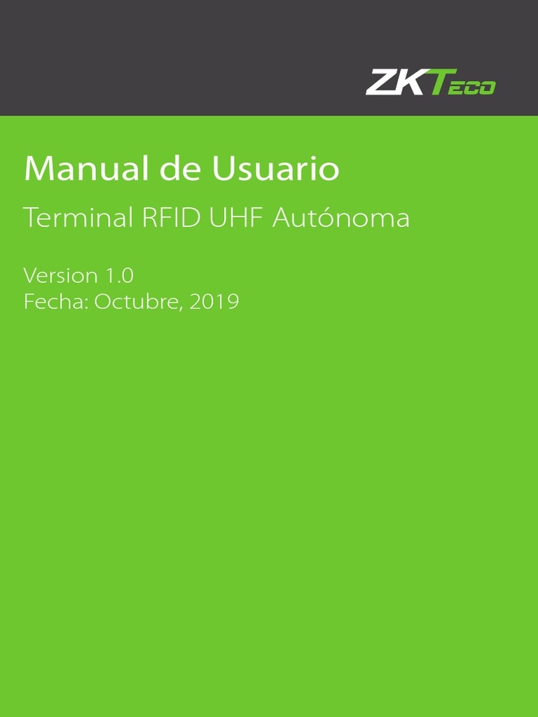 U1000 U2000 Manual de Usuario | PDF | Identificación de frecuencia de ...