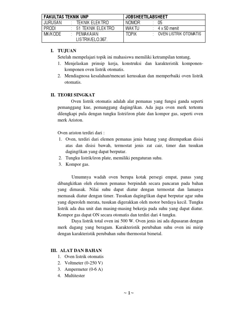 Jobsheet 5 | PDF