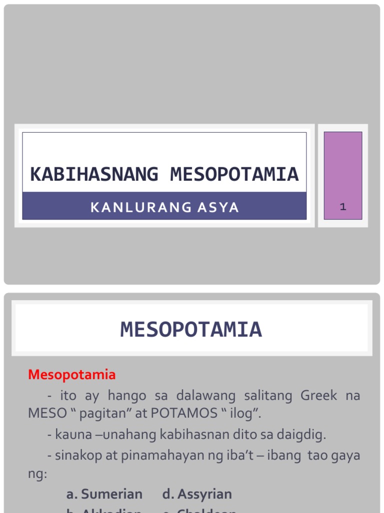 KABIHASNAN NG DAIGDIG | PDF