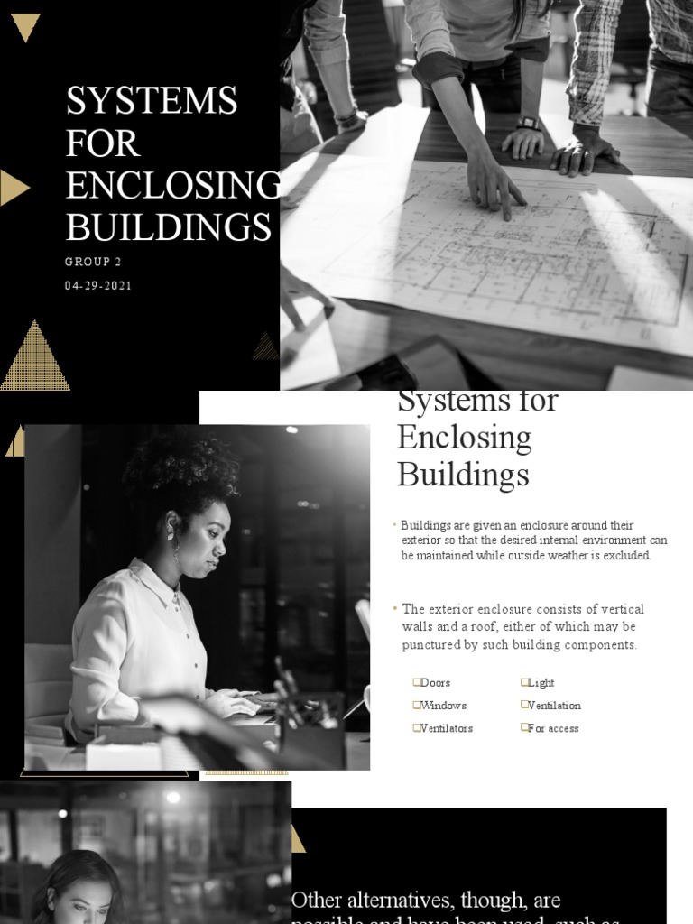 Building Enclosure Systems Overview | PDF | Roof | Wall