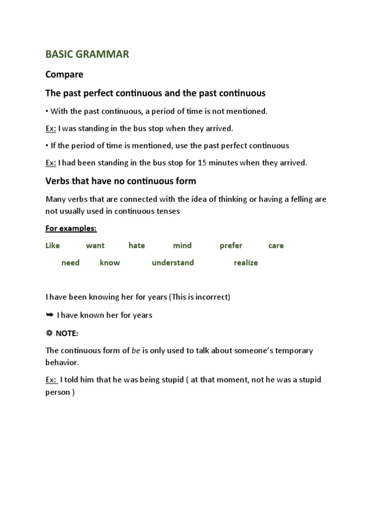 Basic Grammar Compare | PDF | Language Arts & Discipline