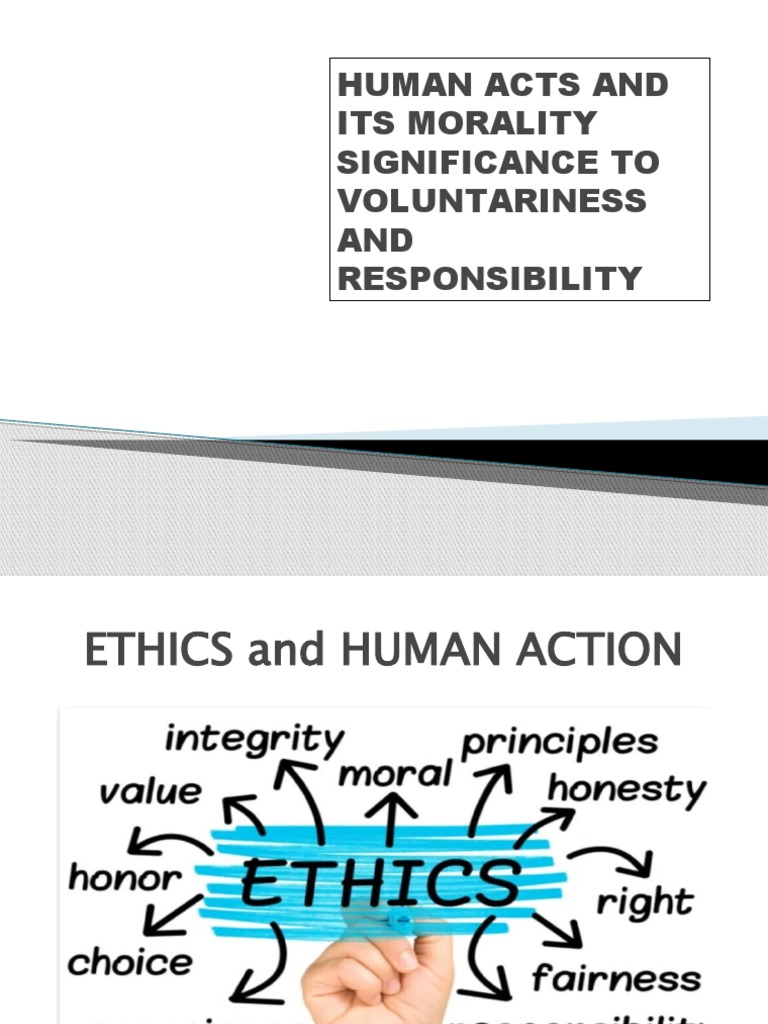 Human Acts and Its Morality | Download Free PDF | Intention | Morality