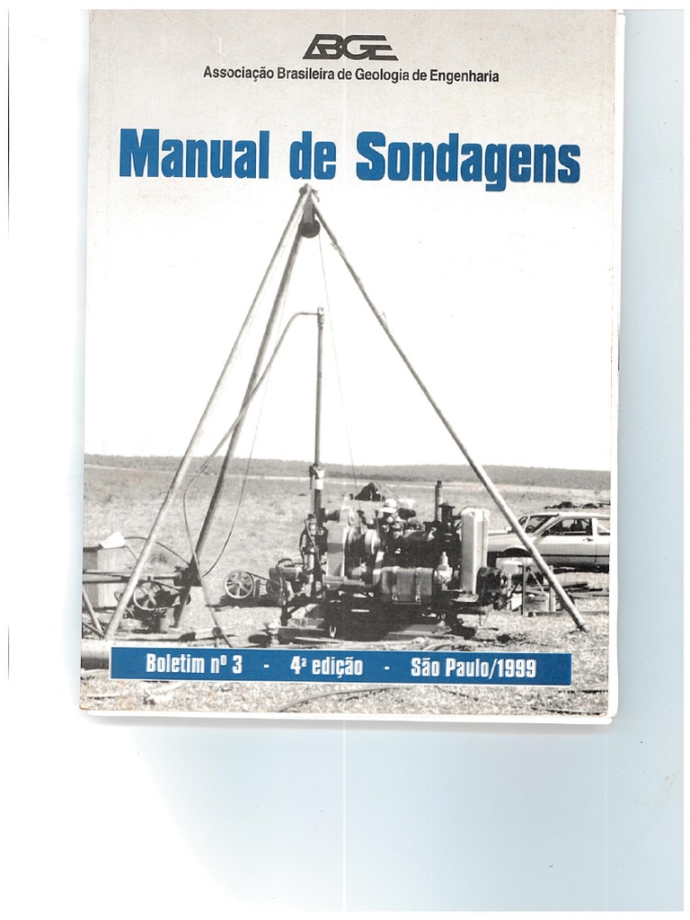 ABGE - Manual de Sondagem 1999 | PDF