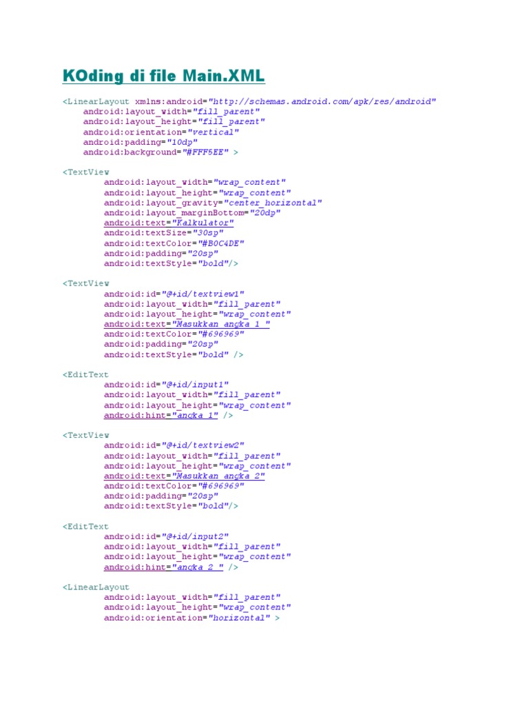 Kalkulator Modifikasi | PDF