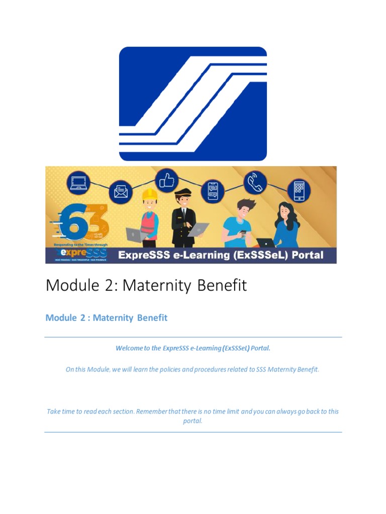 SSS Maternity Benefits Overview and Computation | PDF | Parental Leave ...