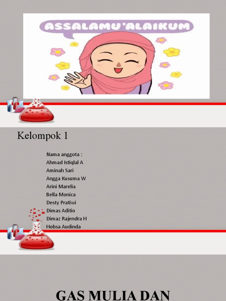 Kimia Gas Mulia Dan Halogen | PDF