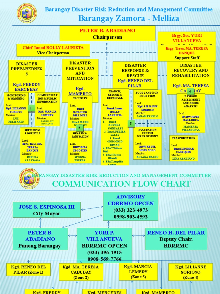 Barangay Zamora - Melliza: Barangay Disaster Risk Reduction and ...