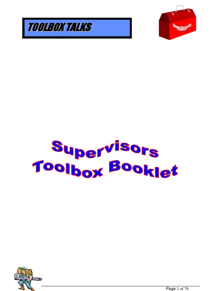 Toolbox Talk Booklet A5 Version 1 | PDF | Scaffolding | Electrical ...