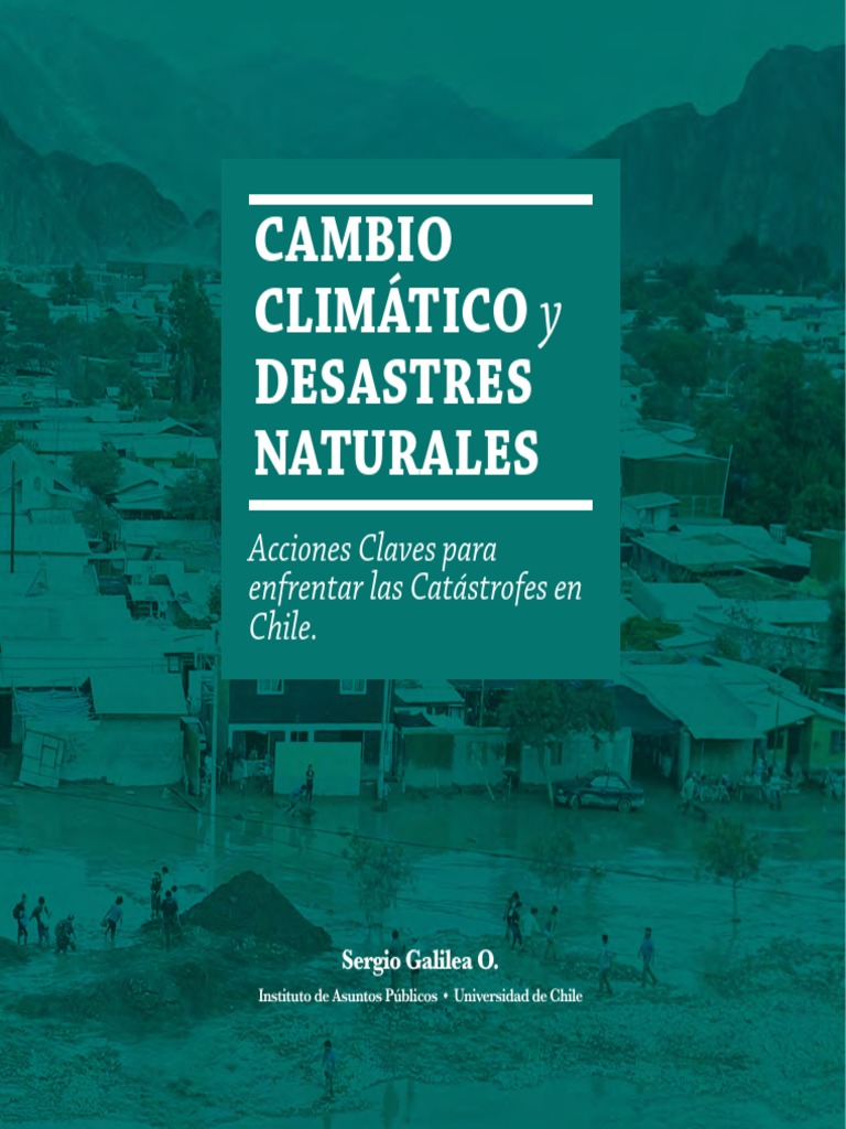 Libro Cambio Climatico y Desastres Naturales PDF 6268 KB | PDF | Chile ...