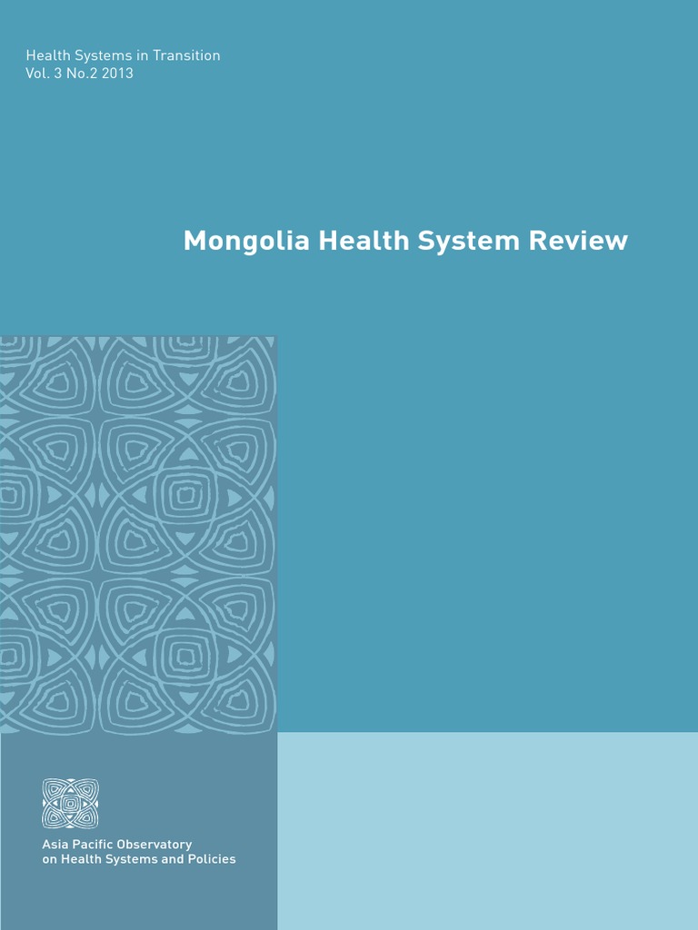 Mongolia Health System Review | PDF | Health Care | Gross Domestic Product