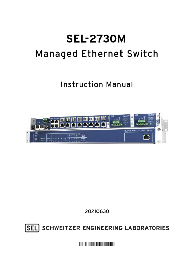 Selap - SW-2730M Im 20210630 | PDF | Computer Network | Radius