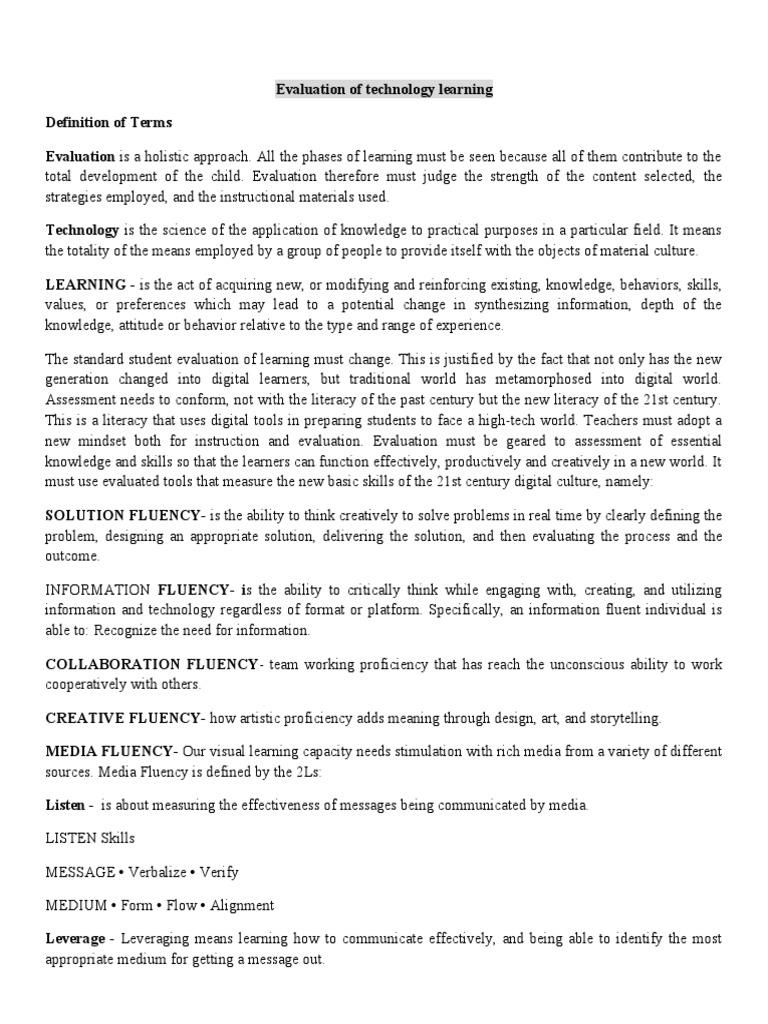 TTL Reviewer | PDF | Educational Technology | Learning