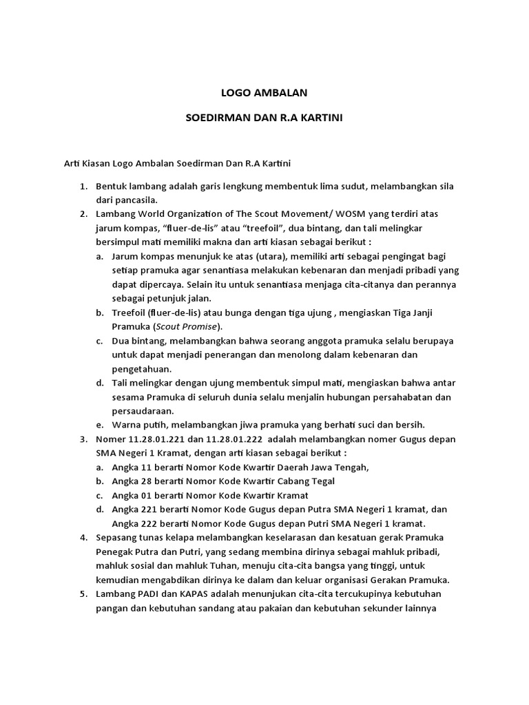 Logo Ambalan | PDF | Agama & Spiritualitas