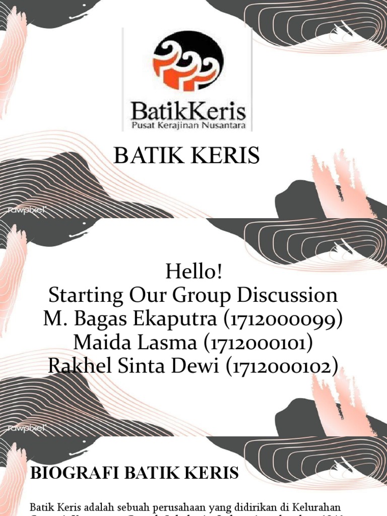 Batik Keris Sakti Mandraguna | PDF