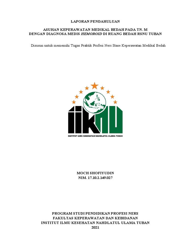 LP & Askep Hemoroid | PDF