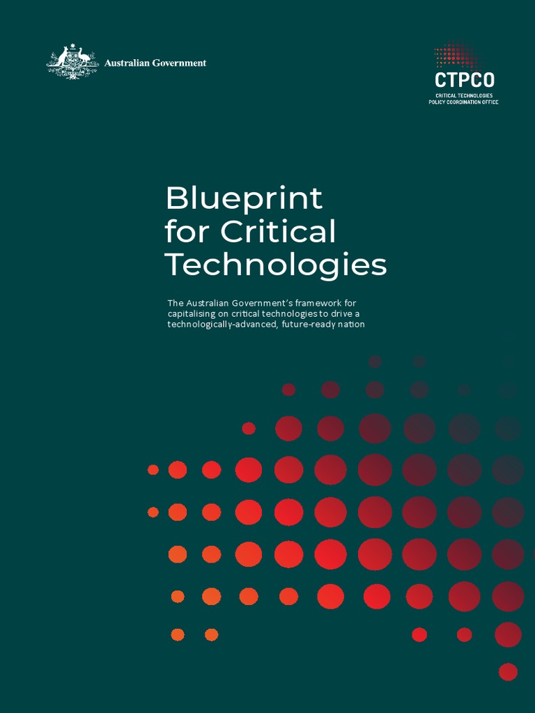 Australian Blueprint Critical Technology | PDF | Supply Chain ...