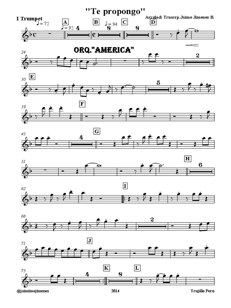 Hector Rey - Te Propongo | PDF