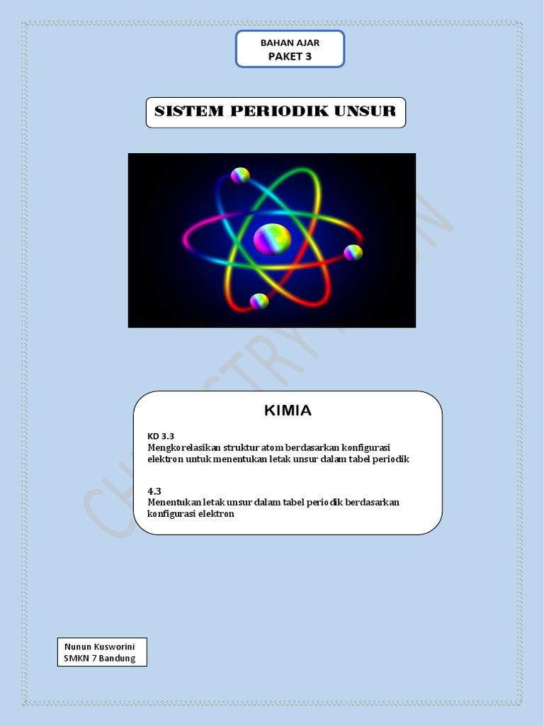 Sifat Periodik Unsur dan Tabel Periodik | PDF
