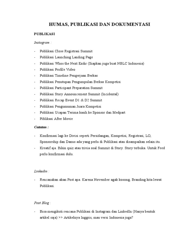 Divisi HUMPUBDOK | PDF | Komputer