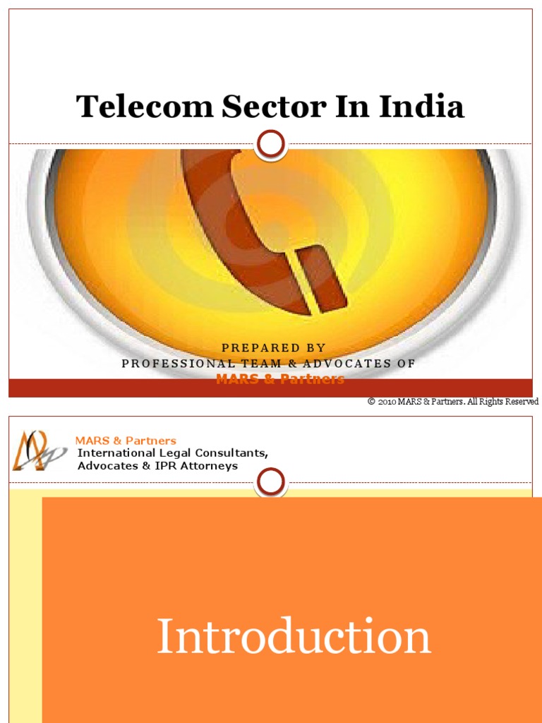 Telecom Sector in India | PDF