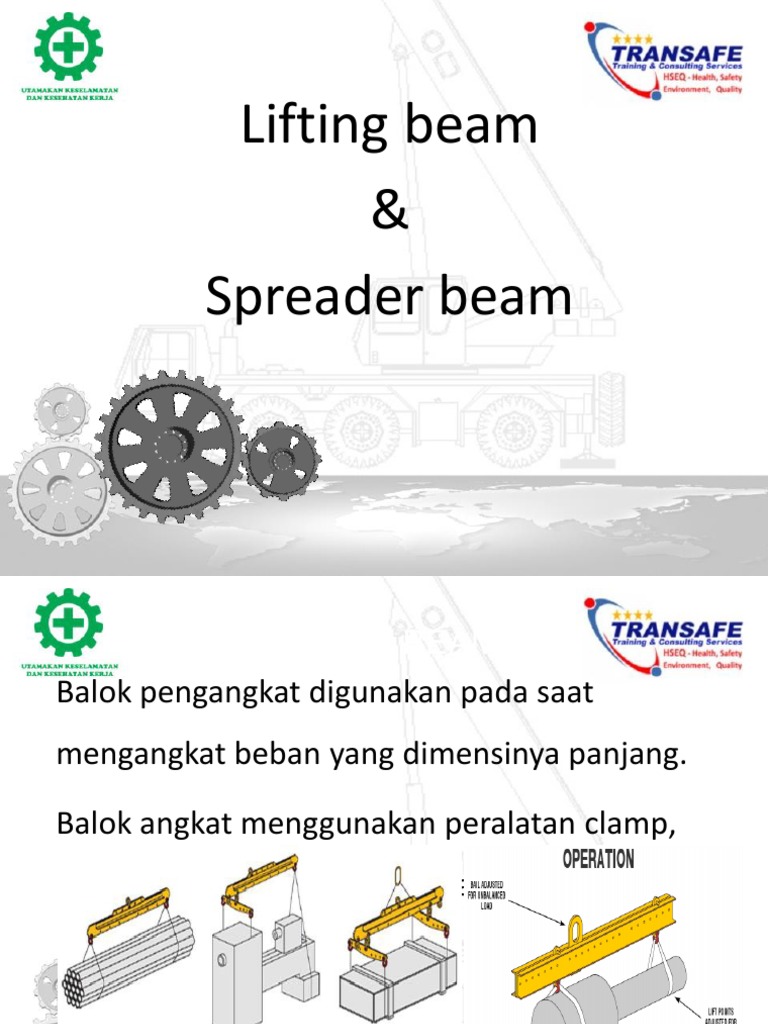 Balok Pengangkat (Lifting Beam) - Panit | PDF