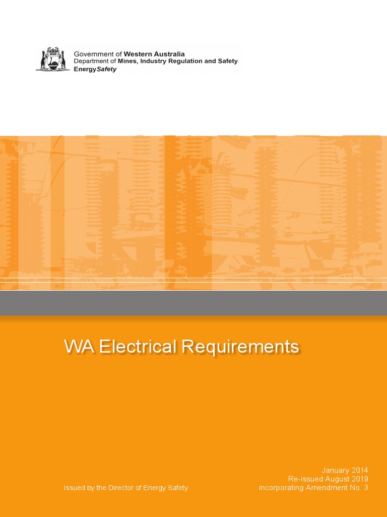 WA Electrical Requirements Update 2019 | PDF | Mains Electricity ...