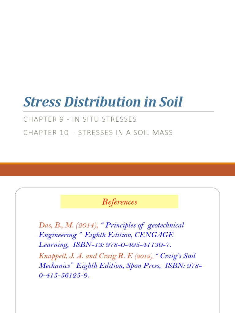 315C - Stress in Soil Due To Self Weight | PDF