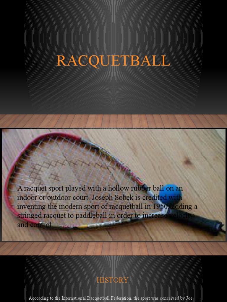 The Racquetball | PDF | Racquet Sports | Ball Games