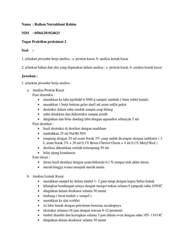 Tugas Teklab Praktikum 2 Raihan Nursahbani Rahim | PDF