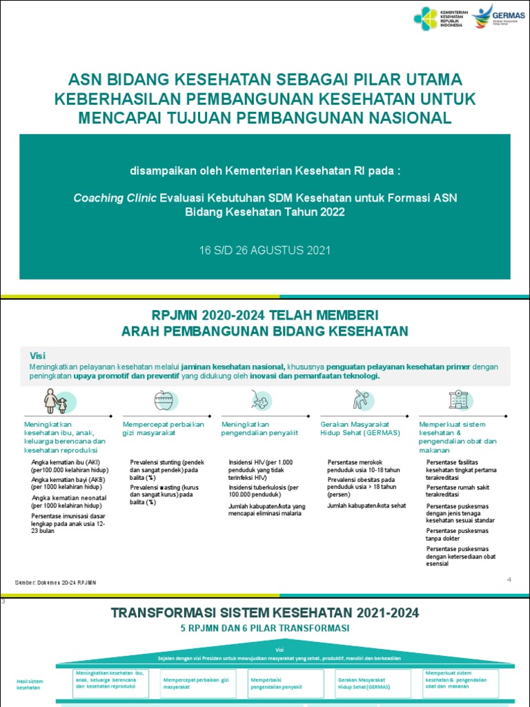 Final - 120821 - Materi Main Room Kemenkes - CC 2021 | PDF