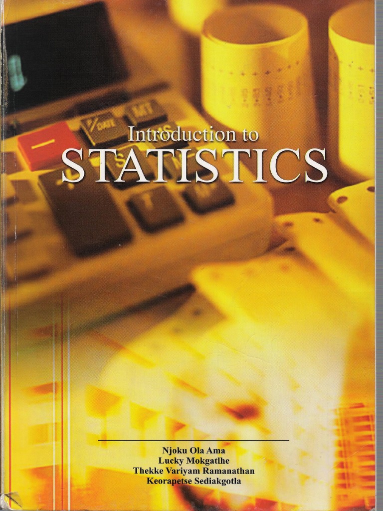 Stats Textbook | PDF