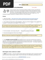 PHET Natural Selection Rabbit Lab Guide | PDF | Tooth | Rabbit