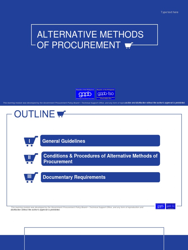 AMP Alternative Methods of Procurement GPPB TSO Emailed April 16 2021 ...