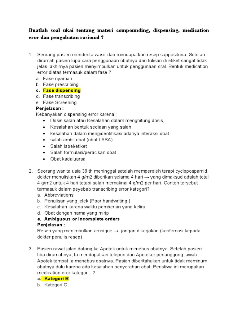 Soal Compounding | PDF