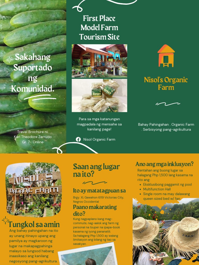 Sample Travel Brochure (Taglish) | PDF